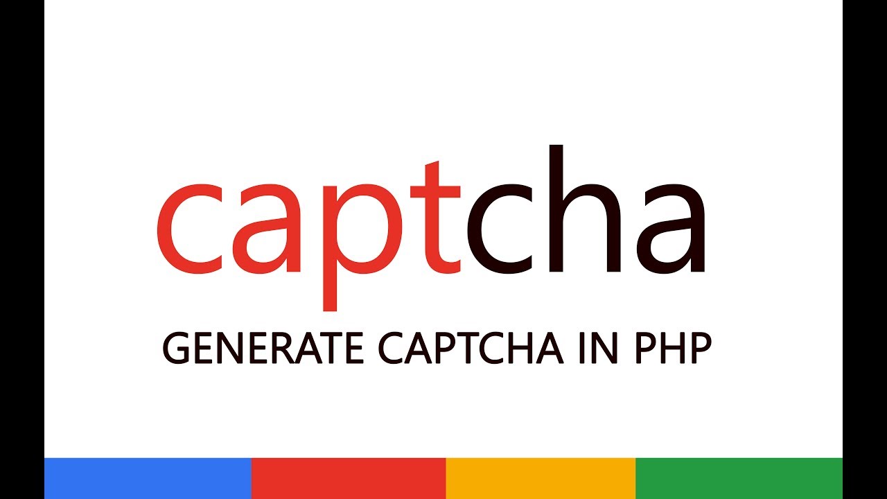 Generate Captcha in PHP