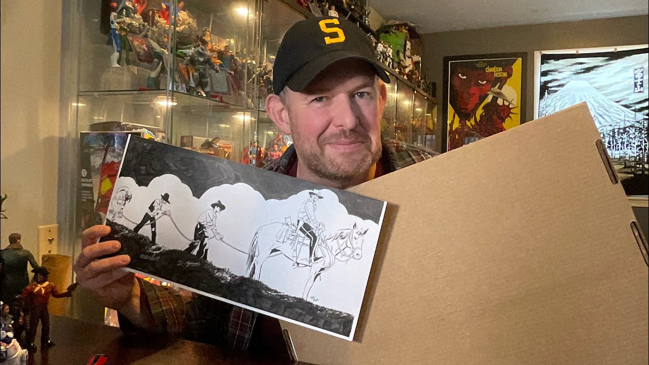 Comic Art Unboxing - Episode 3: Jonah Hex Show & Tell with some NEW art