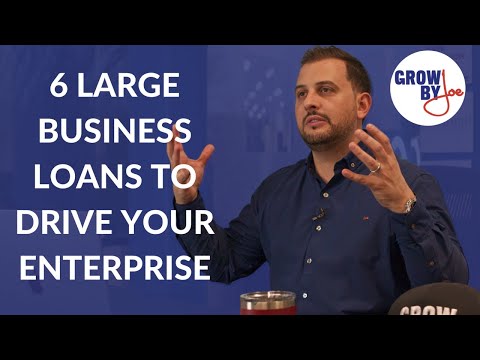 6 Large Business Loans to Drive your Business