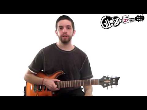 How to Play a D Minor 7th Chord (Dmin7) on the Guitar