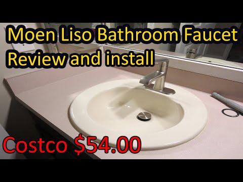 Moen Liso Bathroom Faucet Install Review Costco