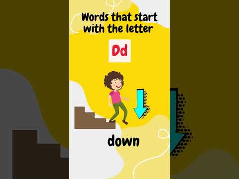 Words that start with the letter Dd!