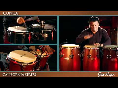 Gon Bops California Series Conga 11.50" Conga Drum Mahogany | Reverb