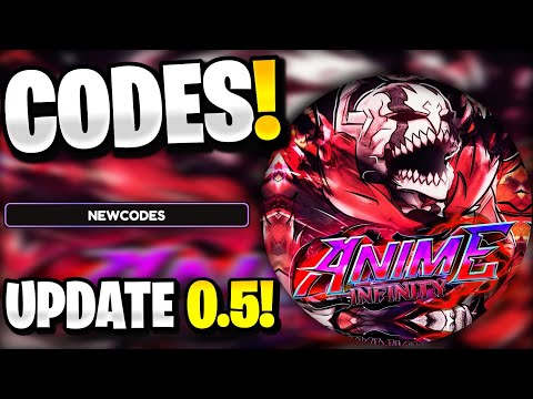 🤯*NEW* All Working UPDATE 0.5 CODES FOR ANIME INFINITY! ROBLOX ANIME INFINITY CODES