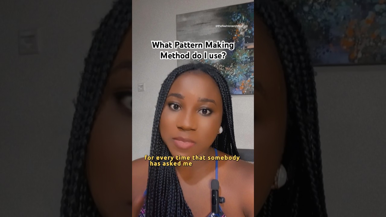 Finally talking about this | Find out the Pattern Making method I use. #youtubemadeforyou