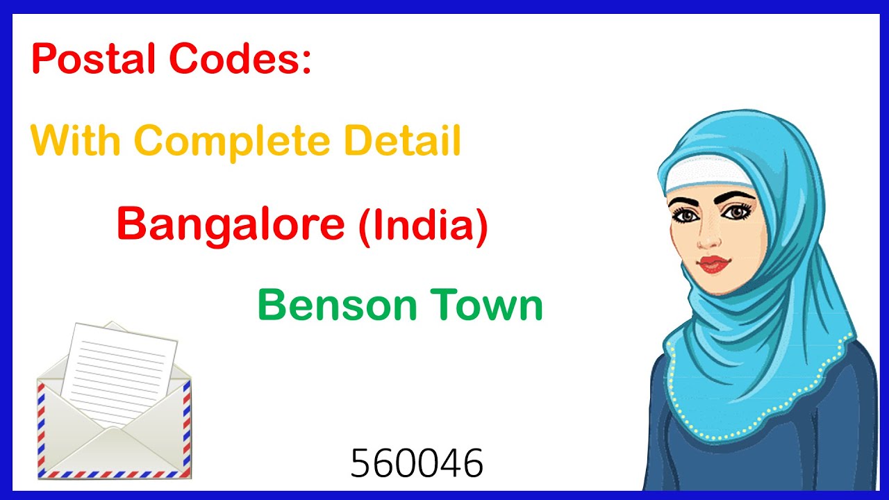 Postal Code of Benson Town Bangalore Karnataka List of Zip Code Bangalore India