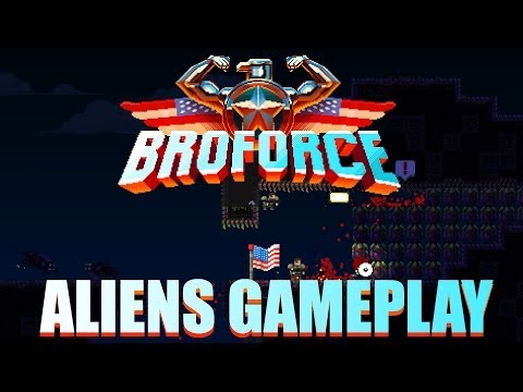 Steam Community :: Video :: BROFORCE ALIENS CO-OP GAMEPLAY
