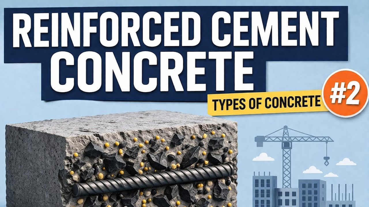 What is Reinforced Cement Concrete? || Types of Concrete #2