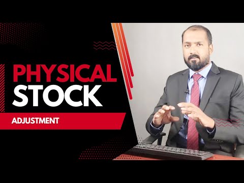 PHYSICAL STOCK ADJUSTMENTS | AccroBIZ ERP