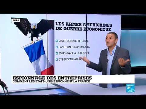 American laws and methods for spying on French companies