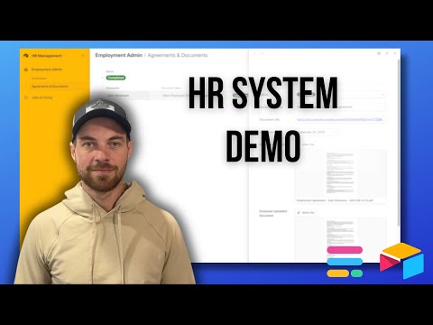HR System Demo (Jobs, Applications, Employees, Contracts)