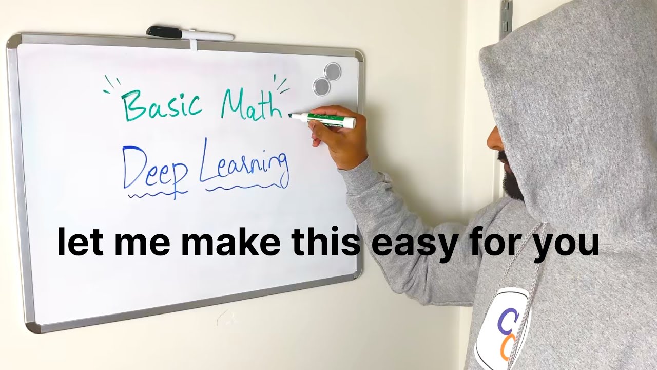 Learn these math concepts for Deep Learning.