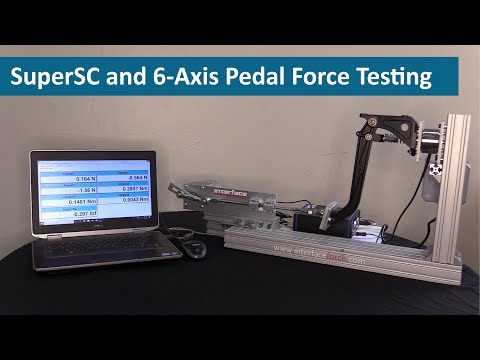 SuperSC and 6-Axis Pedal Force Testing