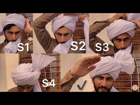 How To Tie Neza Bazi Pagg Punjab Pakistan || paghre tutorial || Majid shah