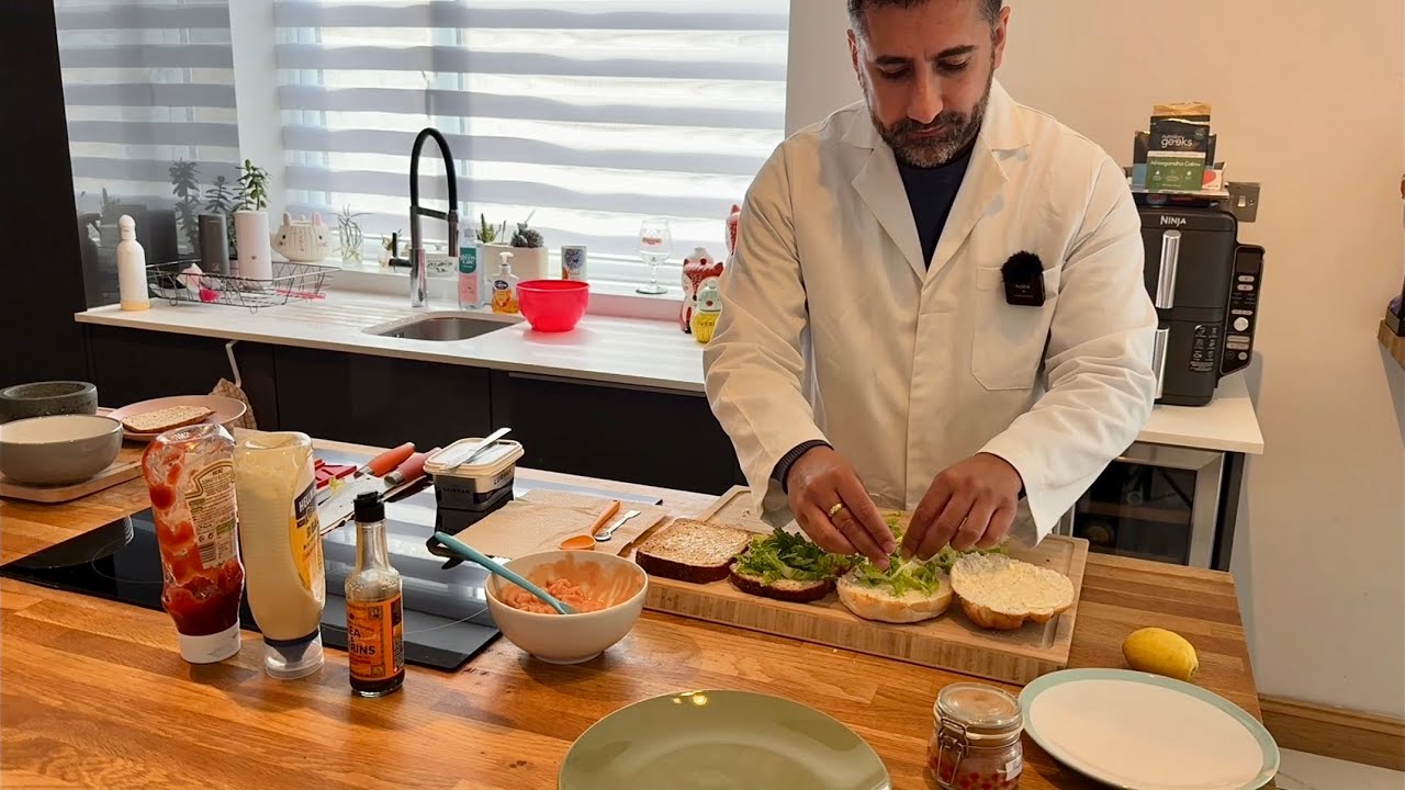 ASMR: Three Sandwiches for your Lunch