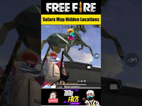 Top 4 Hidden Places in Solara New Map π€« Free Fire