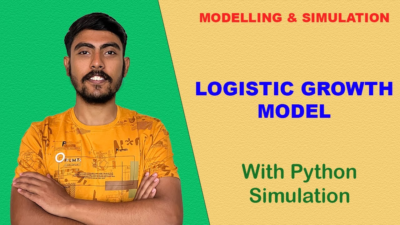 Logistic Growth Model | Python Simulation | Solved Example