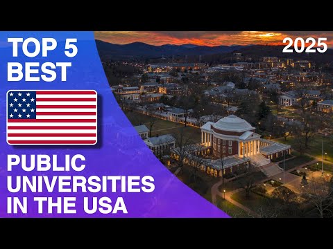 Top 5 Best Public Universities In USA (2025)