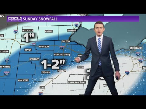 Accumulating snow expected Sunday | WTOL 11 Weather