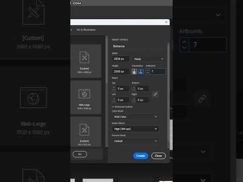 Create Portfolio on Behance | Simple Method #graphicdesign #graphicdesigner #adobe
