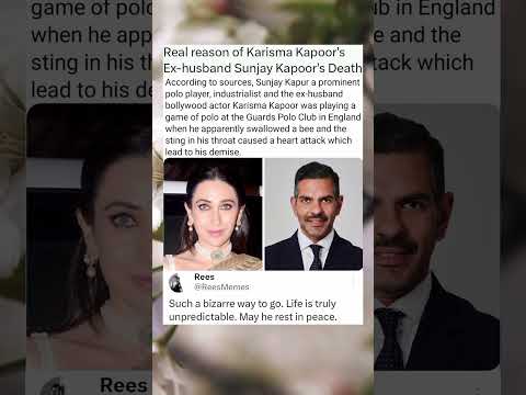 Real Reason How Karisma Kapoor's Ex-Husband Sunjay Kapoor Died