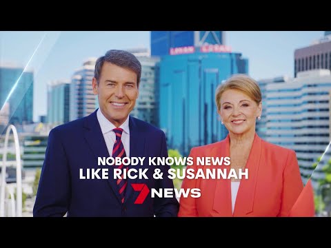 Seven News Perth - Rick Ardon & Susannah Carr 40 Years Promo (January 2025)