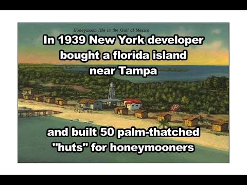 Honeymoon Island Fla: Undiscovered pleasures for the couples, the Ads promised in 1939
