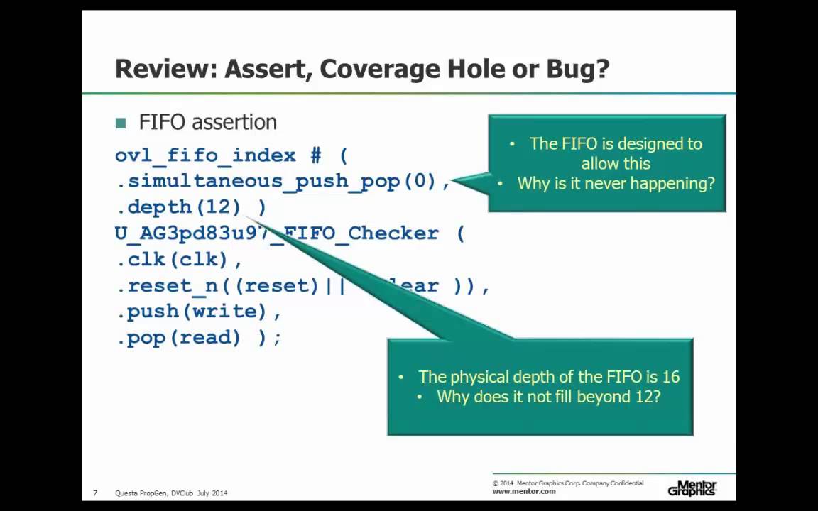 Automating Assertion Based Verification