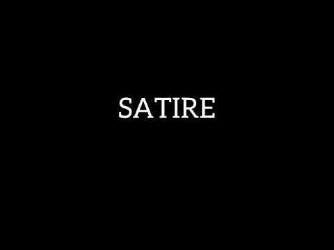 Pronunciation and Definition of Satire
