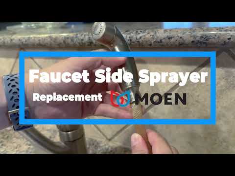 Replacing a Moen Faucet Side Sprayer