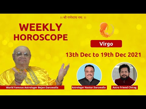 Weekly Horoscope for the Zodiac Sign VIRGO | DECEMBER 13 to DECEMBER 19, 2021 | Indian Astrologer