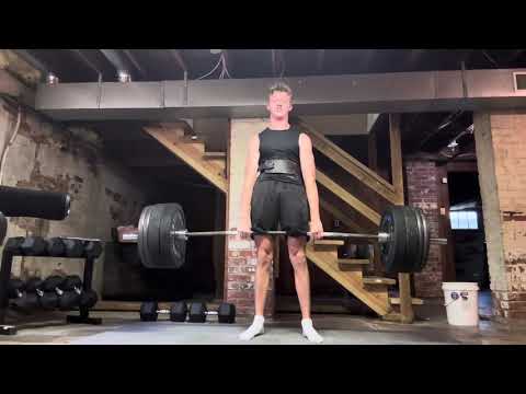 410 pound deadlift at 160 pounds body weight 6,2 15 years old