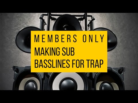 Trap Sub Bass Creation Member Tutorial - Producertech Membership ...