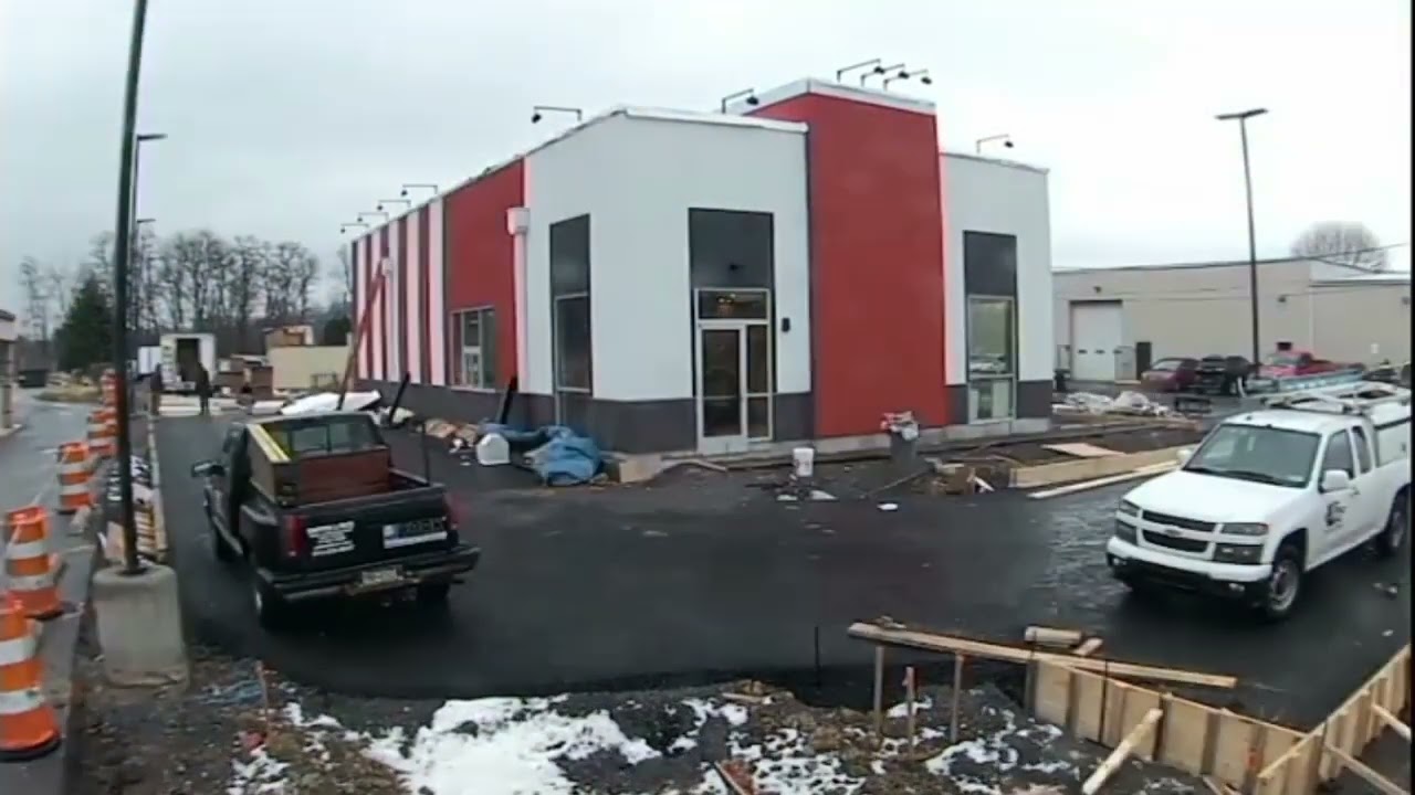 KFC Construction Time Lapse.