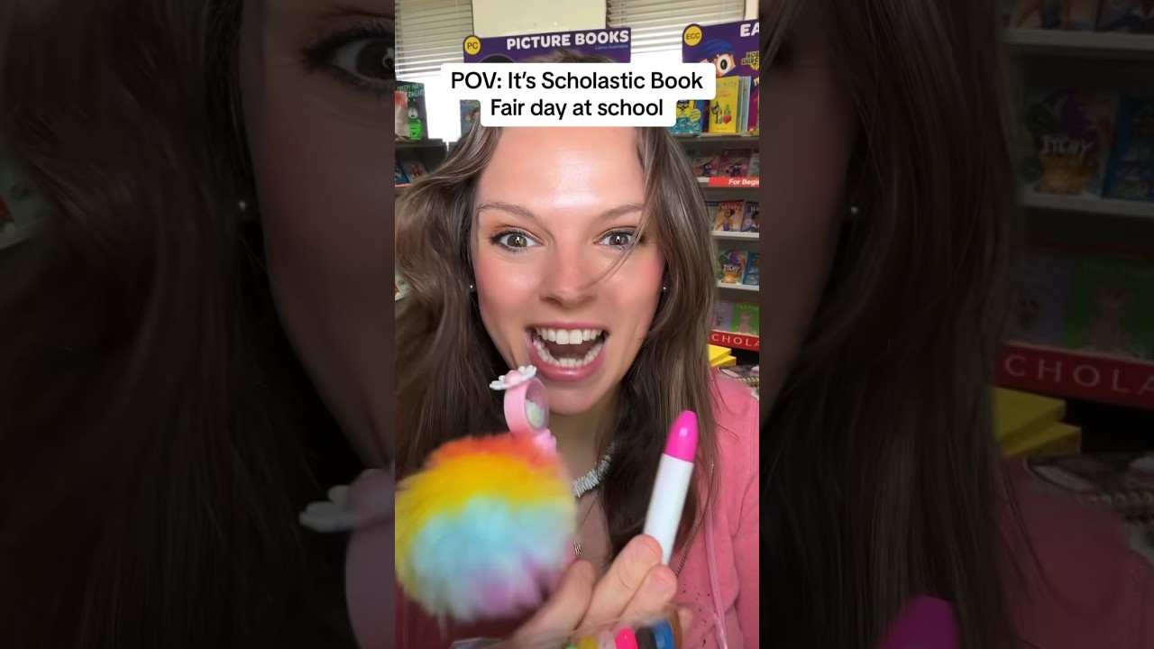 Best day of school #pov #bookfair #nostalgia #nostalgic #middleschool #elementaryschool #scholastic