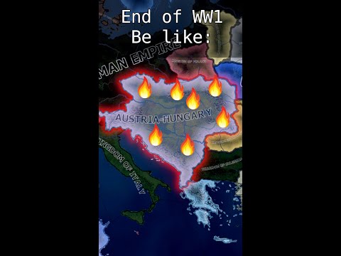 Ending Of WW1 Be Like - Hoi4 #shorts