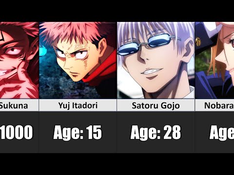 Age of Jujutsu Kaisen Characters
