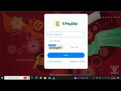 HOW TO RESET PAYSLIP PASSWORD