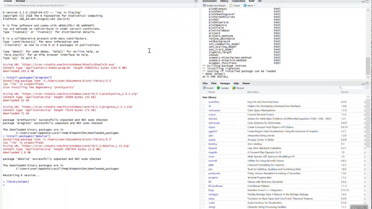 Ecosystem Modeling With Mizer 11: Accessing Github