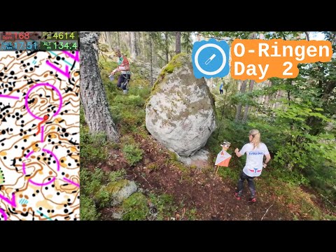 Headcam Orienteering: O-Ringen 2024 Day 2