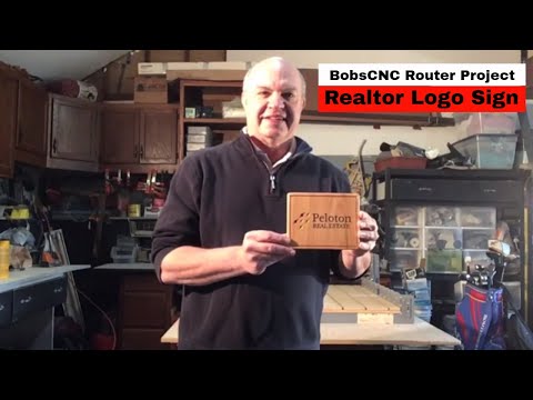 BobsCNC Project 6: Realtor Logo Sign
