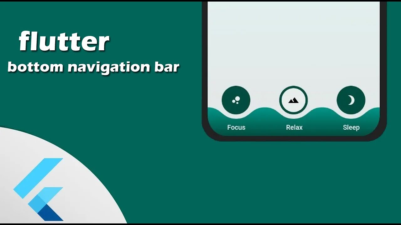 Creating Bottom Navigation Bar Using Flutter - Flutter tutorial