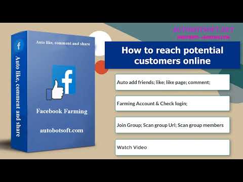Facebook Bot | Auto Comment on Facebook | Auto Share | Auto Like | Farm Facebook Accounts in Bulk
