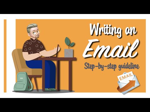 ESL - Writing an email (step-by-step guideline)