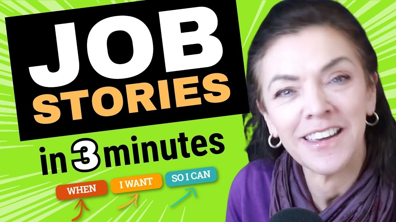 Build a product your customers love with #JTBD Job Stories in 3 minutes