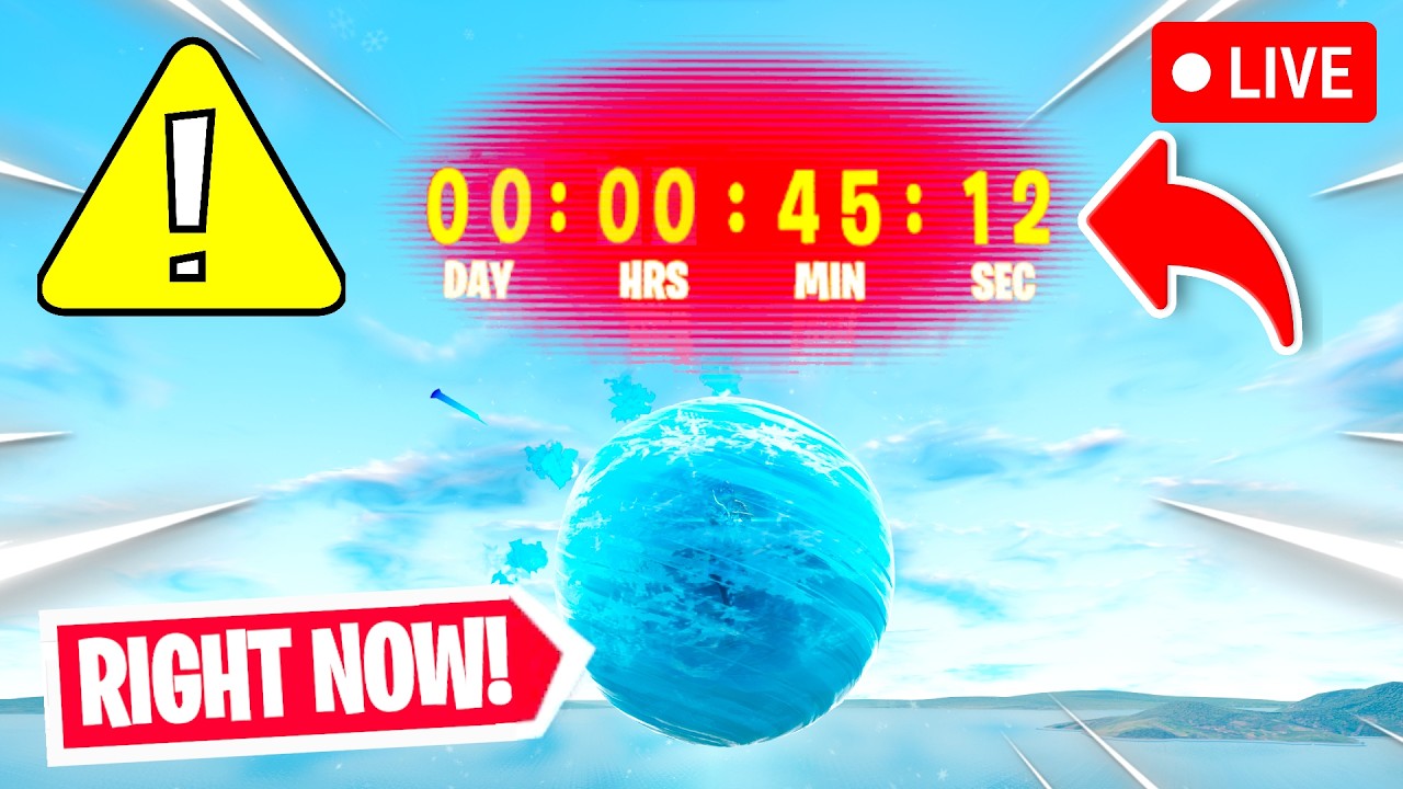 FORTNITE EVENT COUNTDOWN LIVE🔴 24/7 & In-game Ice King Event Right Now!