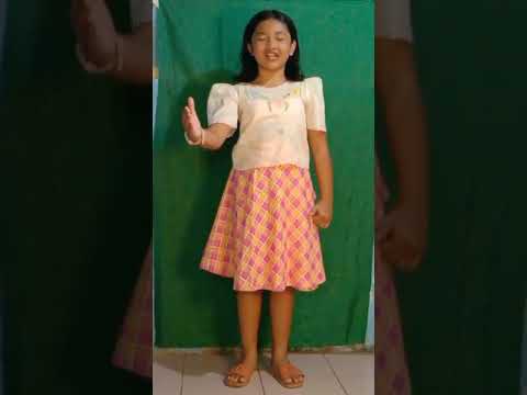 Oratorical Speech Tagalog, 2nd Placer, National Children's Month. By: Chloe Diaz Gasgas