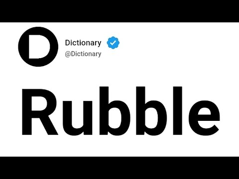 Rubble Meaning In English