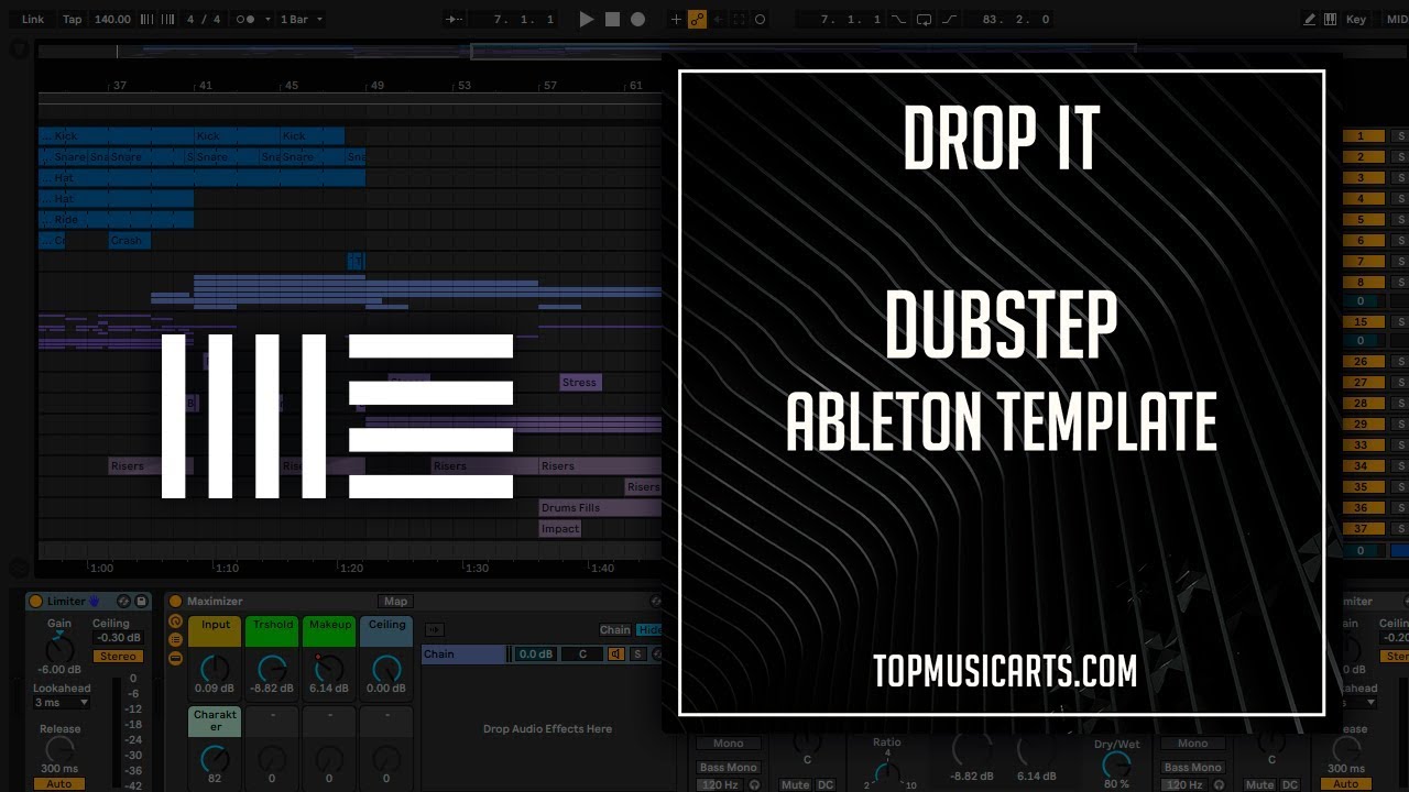 Dubstep Ableton Template - Drop it