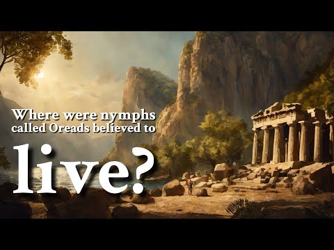 Where were nymphs called Oreads believed to live? Greek Mythology Story